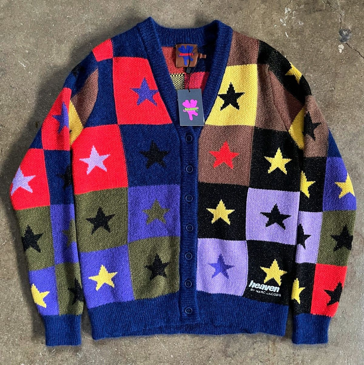 Marc Jacobs New! Heaven by Marc Jacobs Star Cardigan | Grailed