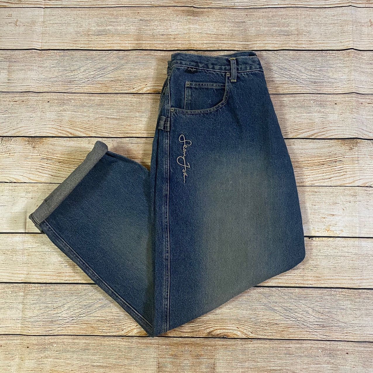 Sean John × Vintage Vintage Sean John signature carpenter bootcut jeans ...