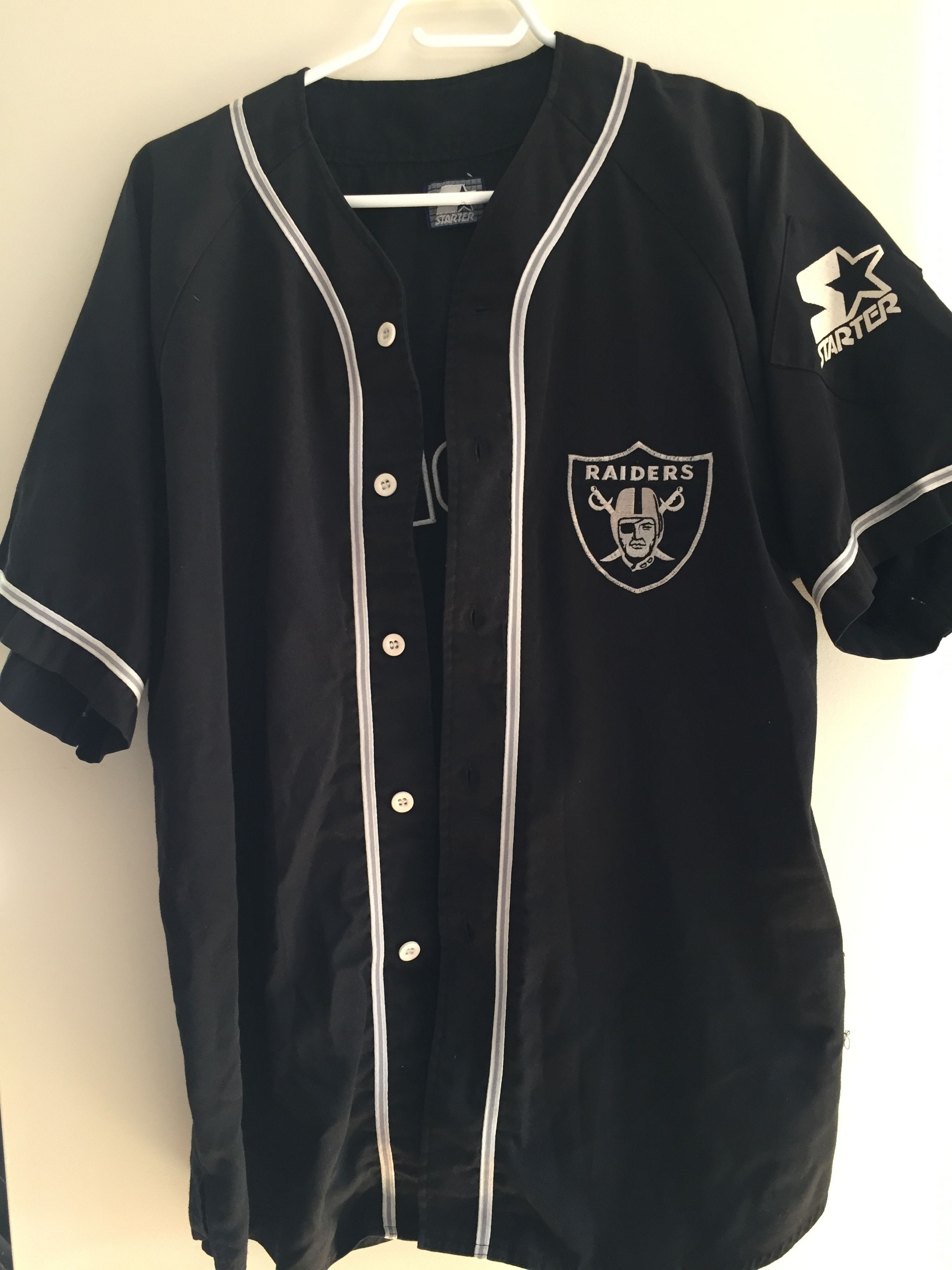 Starter Starter raiders baseball jersey | Grailed