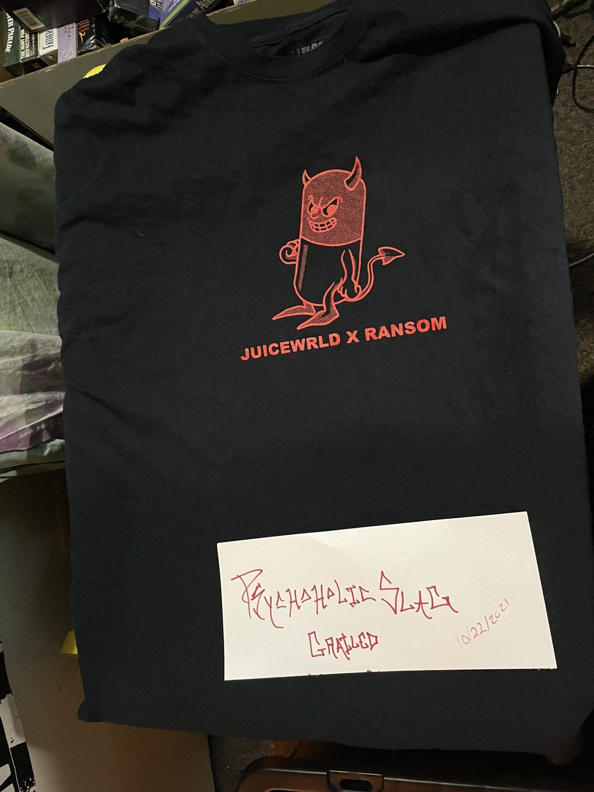 Ransom Clothing Juice Wrld x Ransom Clothing XXL Death Race for Love ...