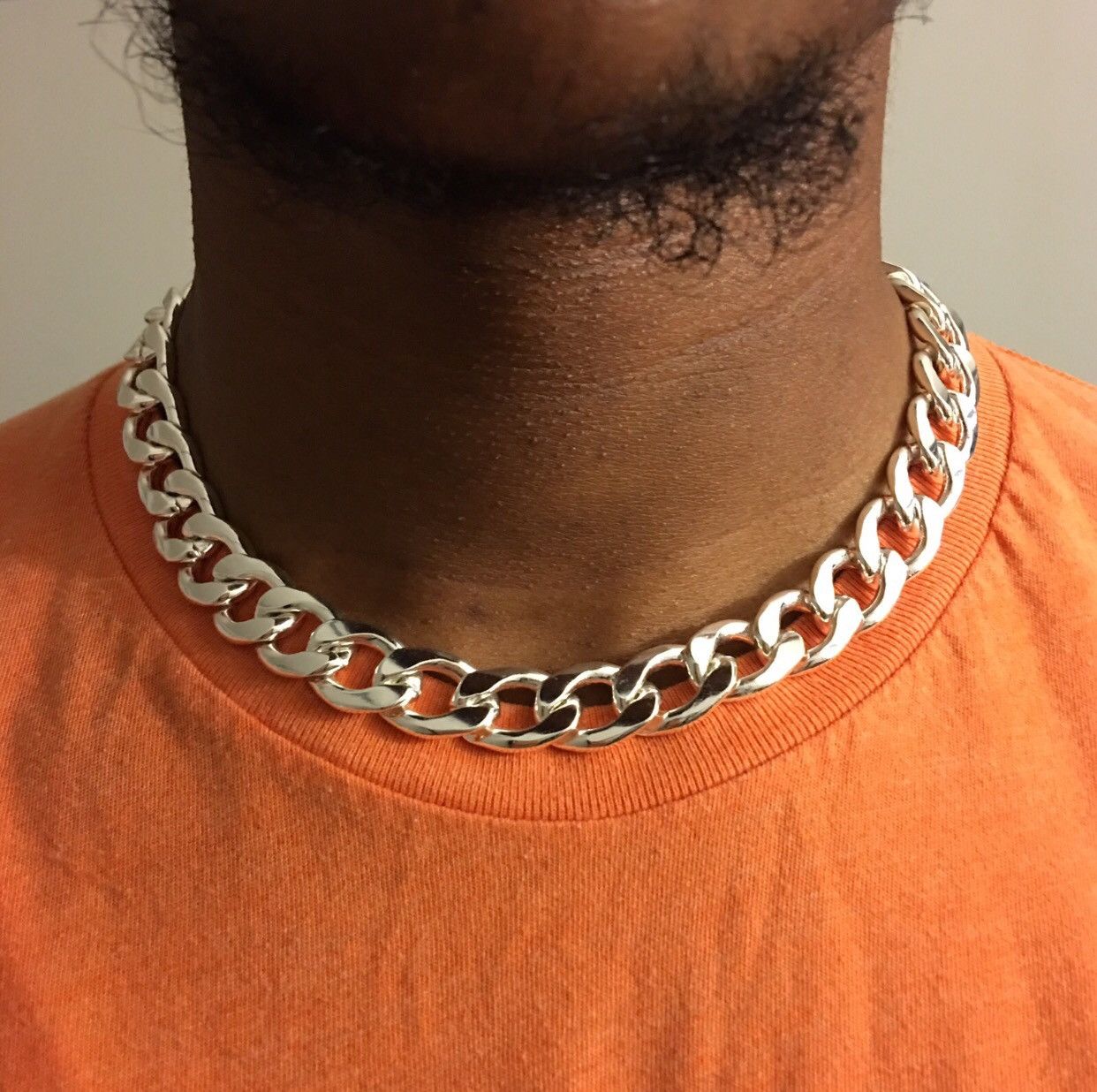 Sterling Silver Silver Men's Choker Chain | Grailed