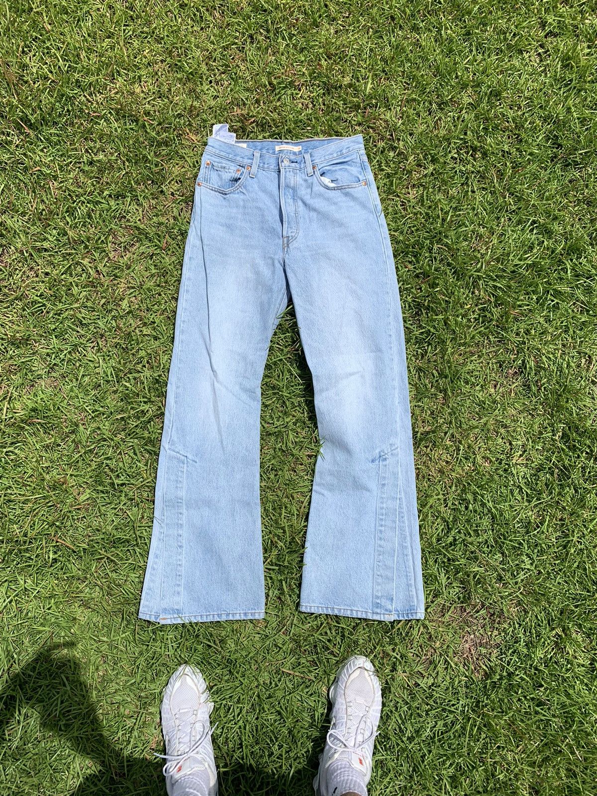 Levi's × Streetwear × Vintage Levis Ribcage Split Flare Jeans | Grailed