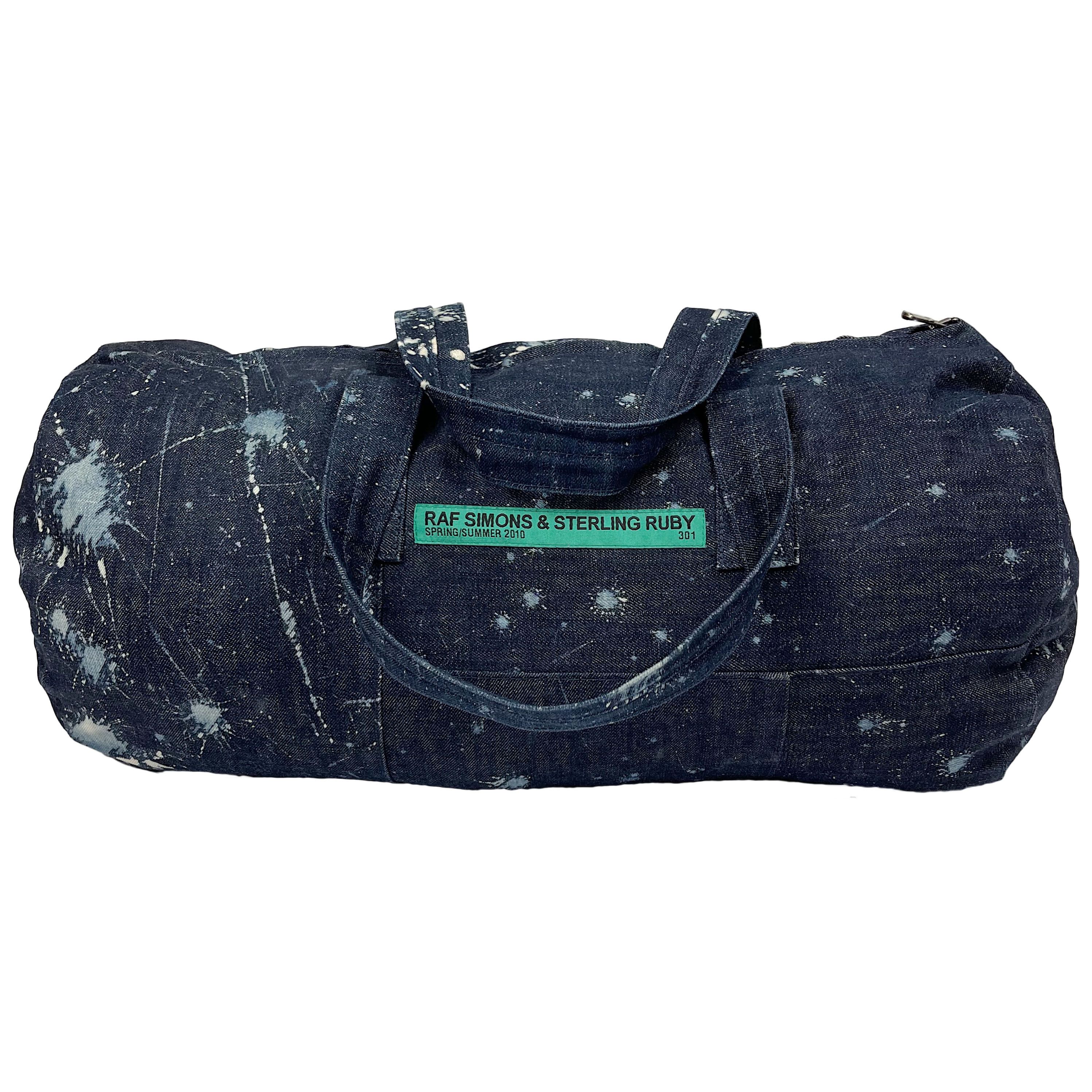 Raf Simons Raf Simons x Sterling Ruby Bleached Duffle Bag - SS2010 ...
