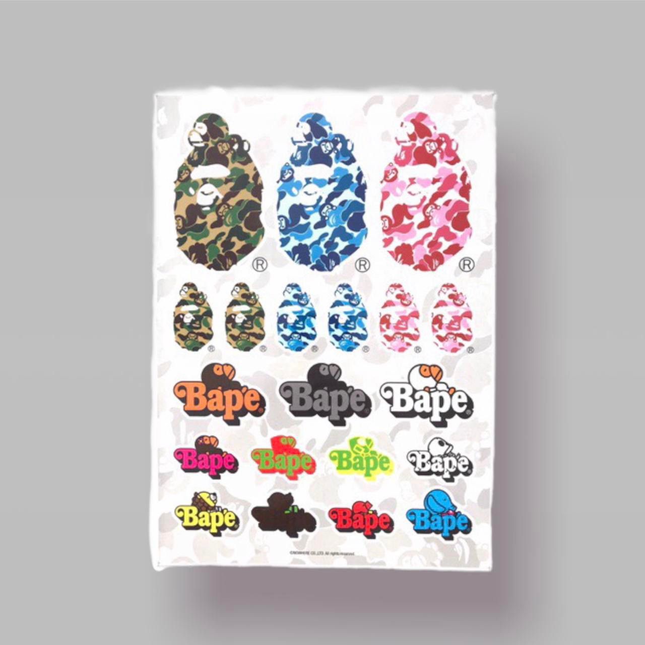 Bape Bape sticker sheet from magazine | Grailed