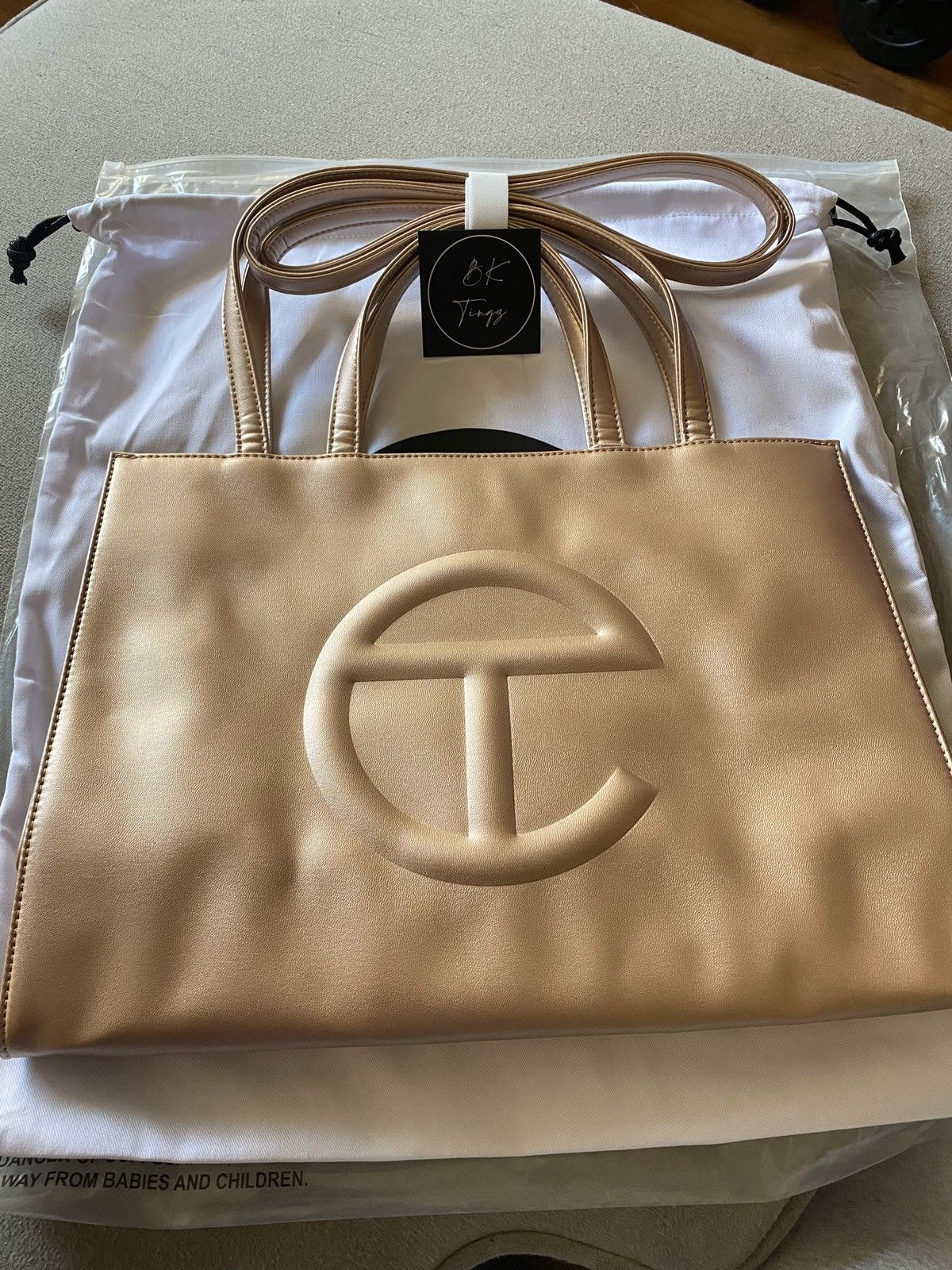 Telfar Telfar - Medium Copper Shopping Bag | Grailed