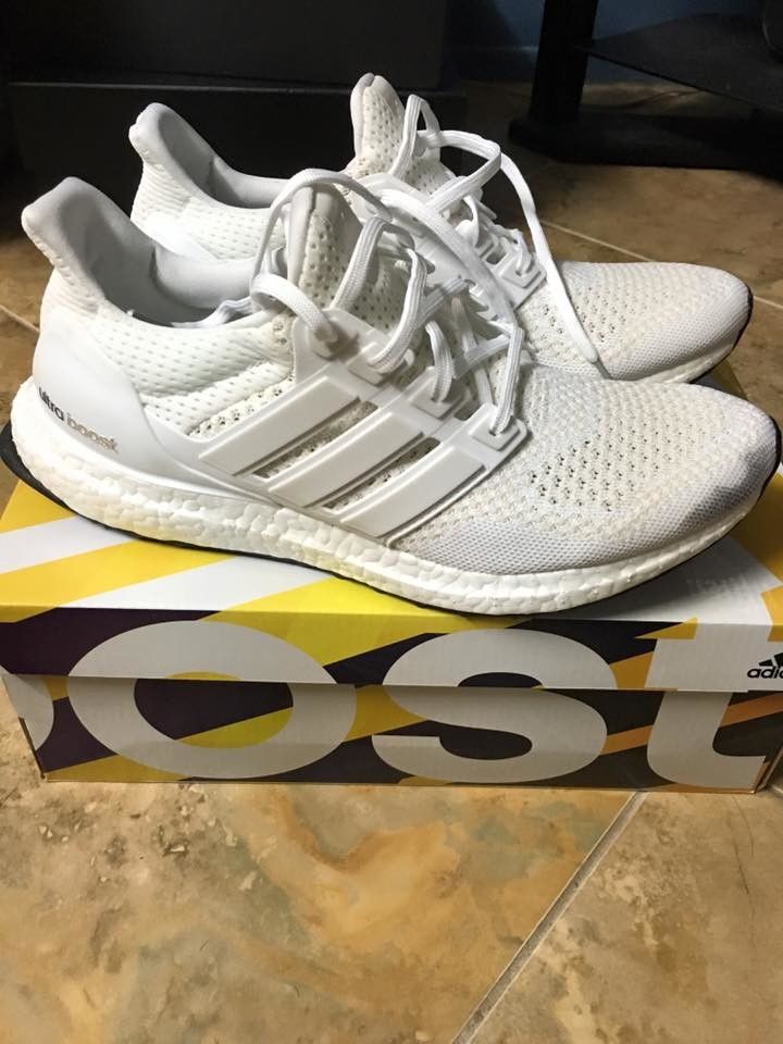 Adidas Triple White Ultra Boost | Grailed