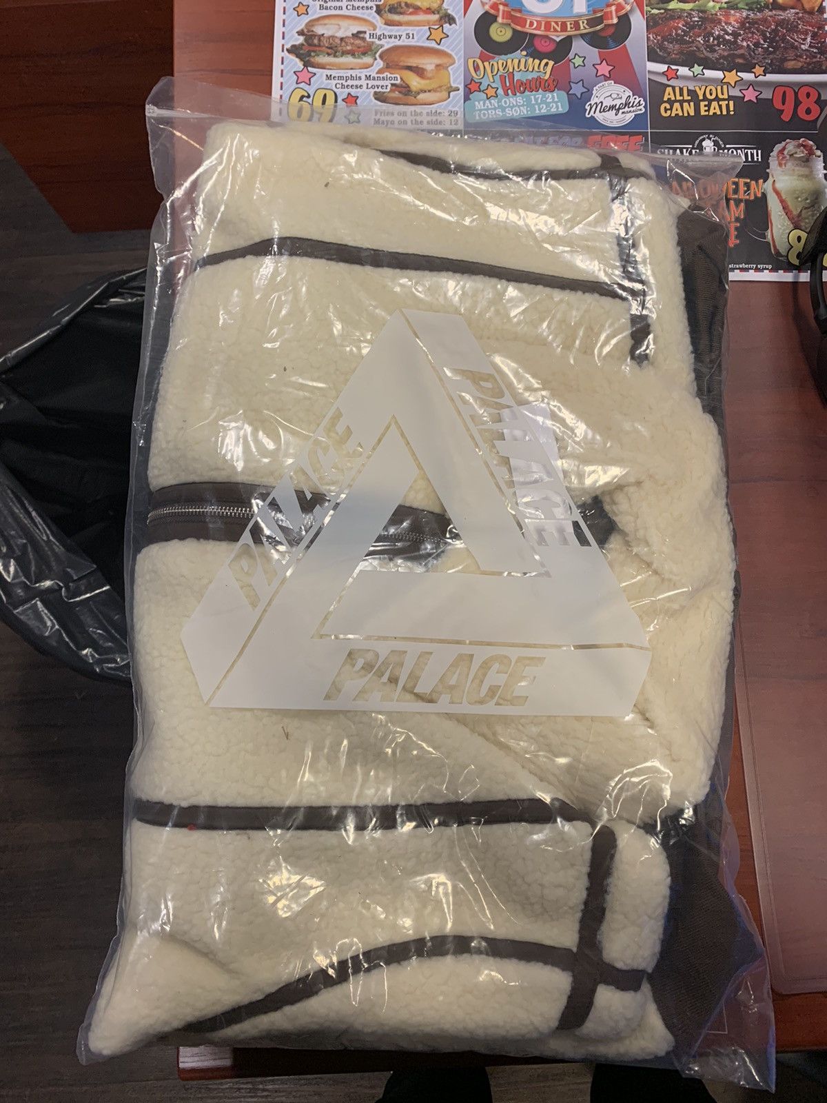 Palace Palace Sherpa Flight Jacket | Grailed