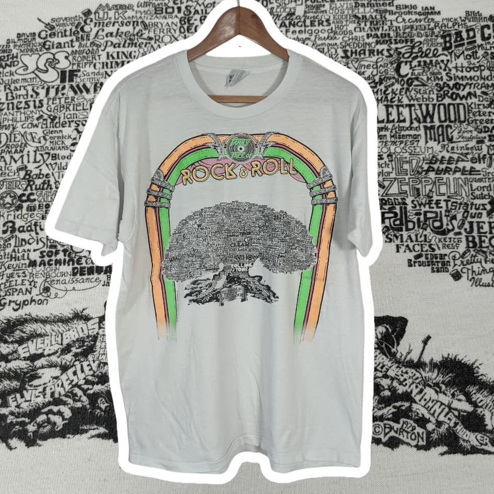 Vintage 1987 The Family Tree of Rock and Roll | Grailed