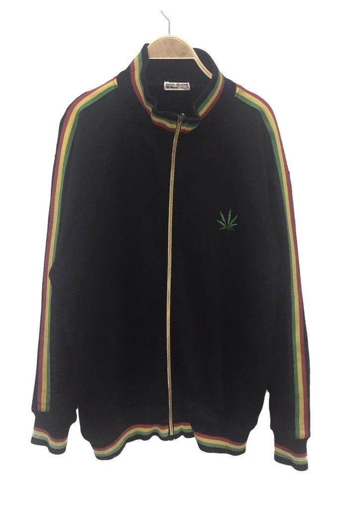 Other Pakalolo Varsity Jacket Sidetape Rasta Zipped Up | Grailed
