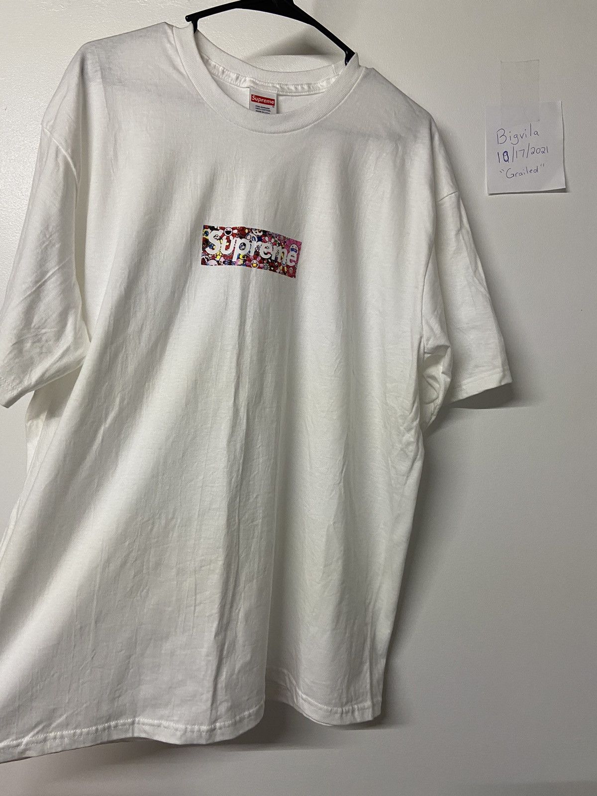 Supreme Supreme x Takashi Murakami Covid-19 Box Logo Tee | Grailed
