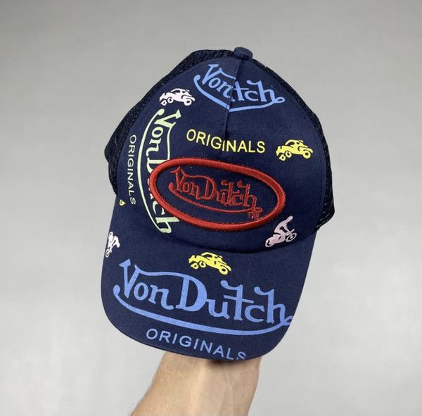 Vintage Von Dutch Multilogo Trucker Hat Monogram Cap Patch Vintage ...