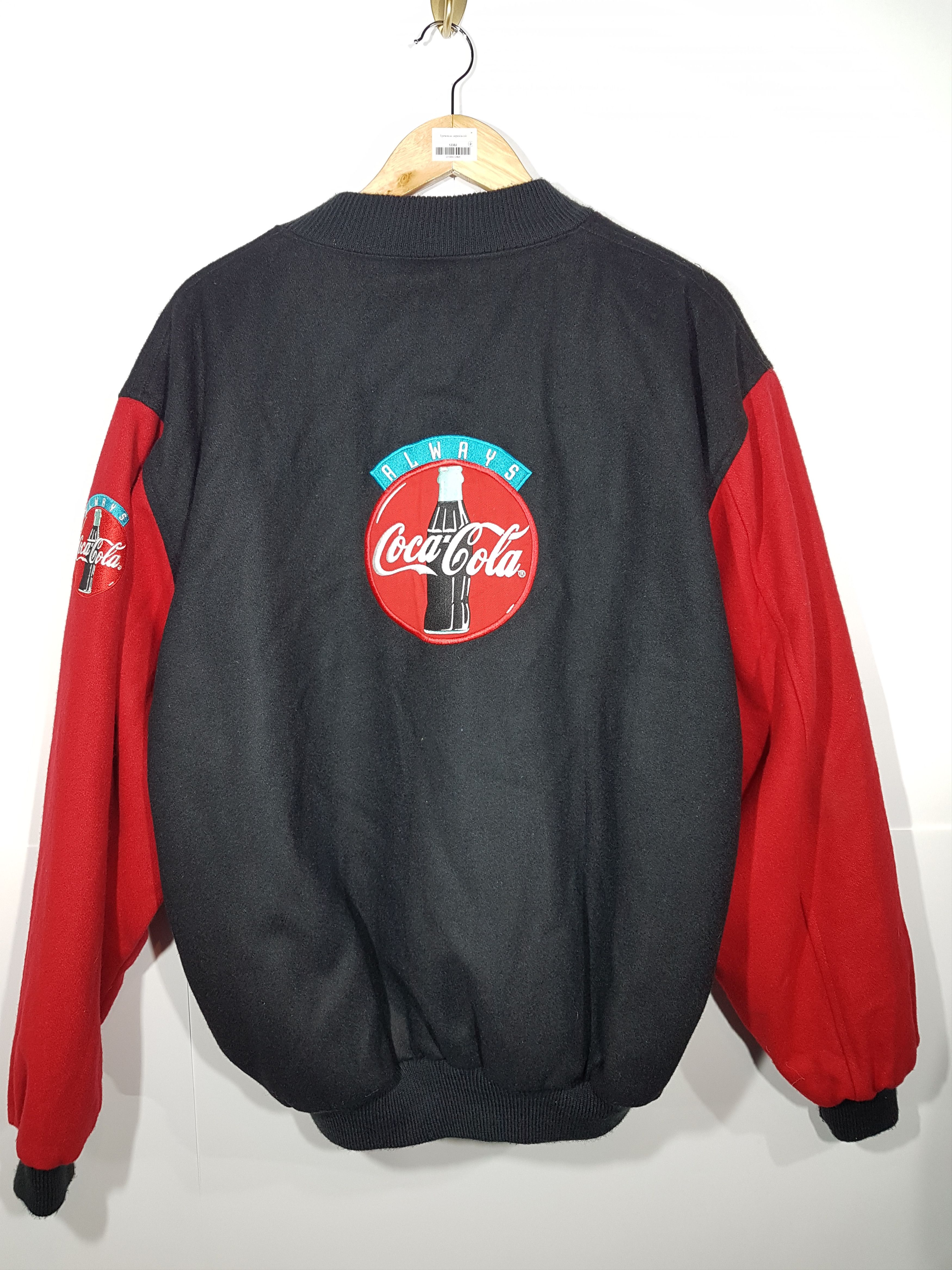 Vintage Vintage RARE Coca Cola Wool Jacket Varsity Bomber | Grailed