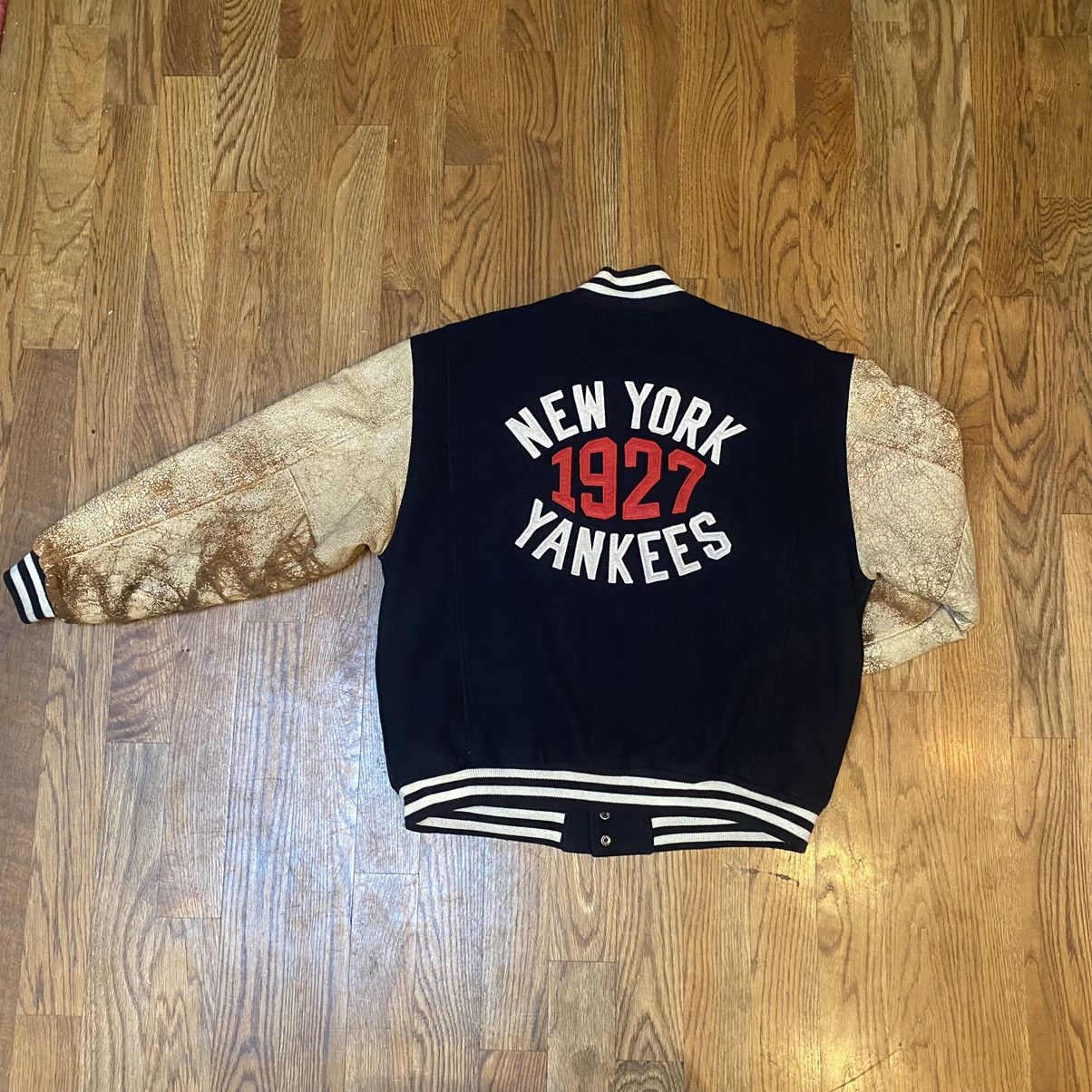 Mirage RARE Mirage First String New York Yankees Letterman Jacket | Grailed