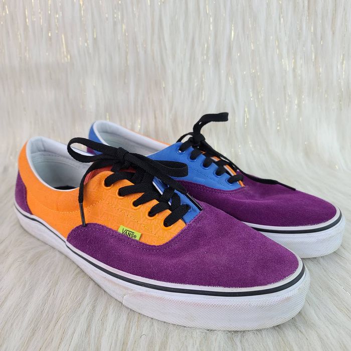 Vans Men's Van's Old Skool Suede Colorblock Low Top Sneakers 12 | Grailed