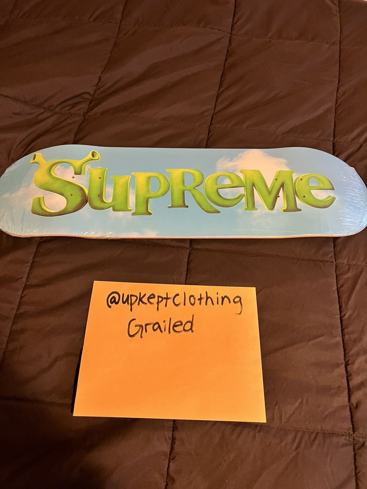 Supreme Supreme Shrek Skateboard Deck Clouds | Grailed