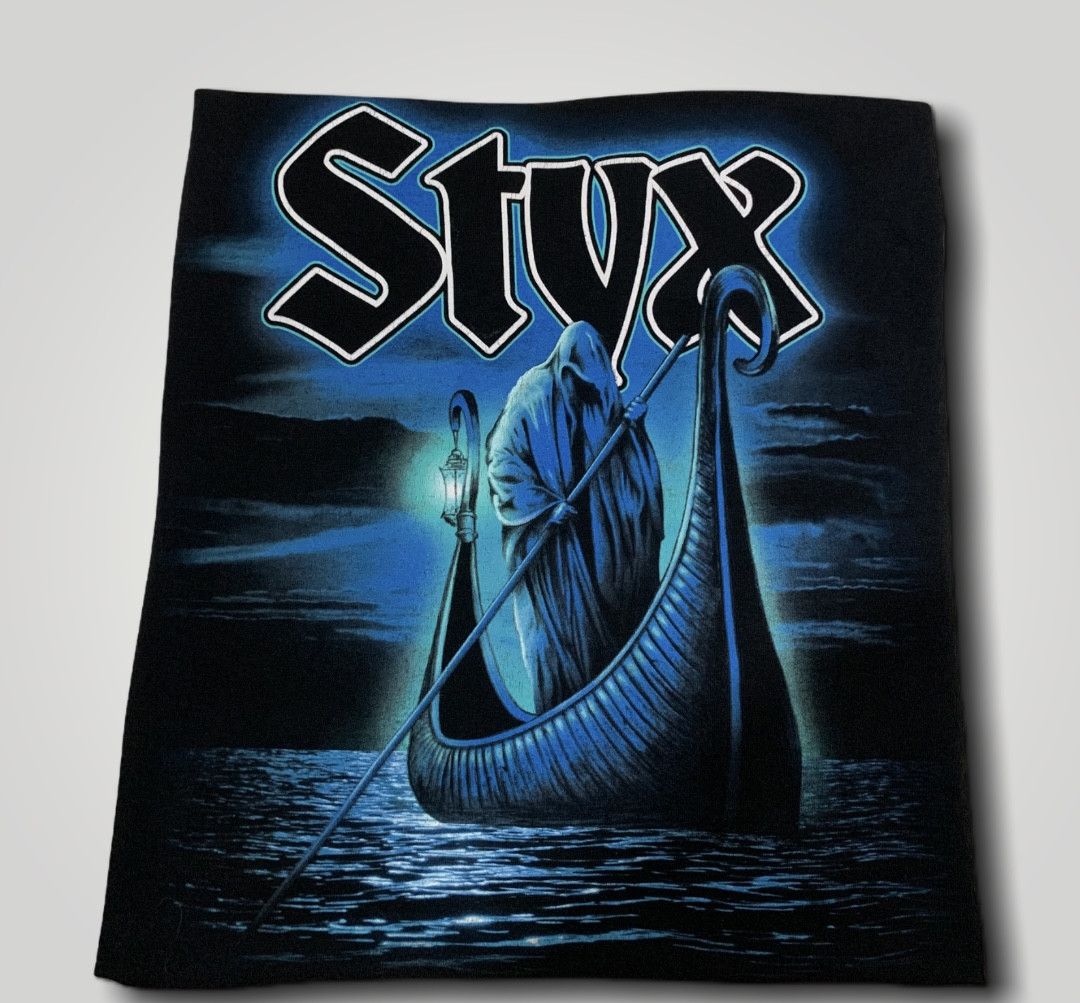 Band Tees × Rock Band × Vintage STYX rock band oversize tees | Grailed