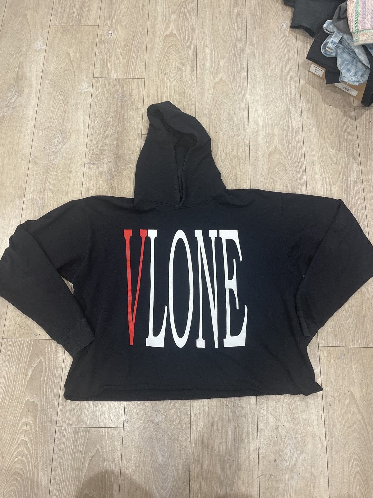 Vlone Vlone Red Staple Hoodie | Grailed