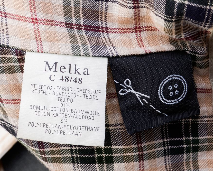 Vintage MELKA UK 38 Jacket Trench Rain Coat EU 48 Mac Formal | Grailed