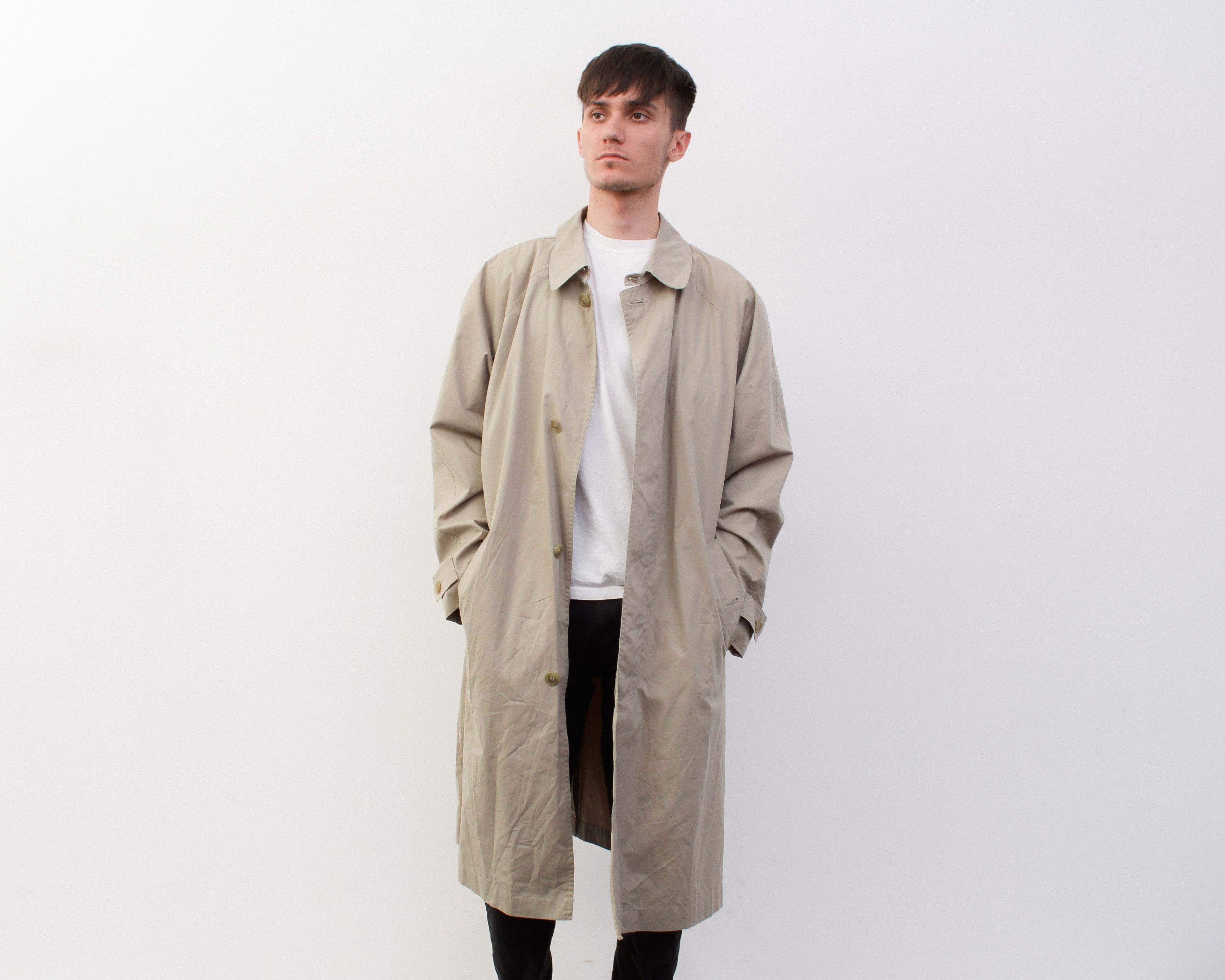 Vintage MELKA UK 38 Jacket Trench Rain Coat EU 48 Mac Formal | Grailed