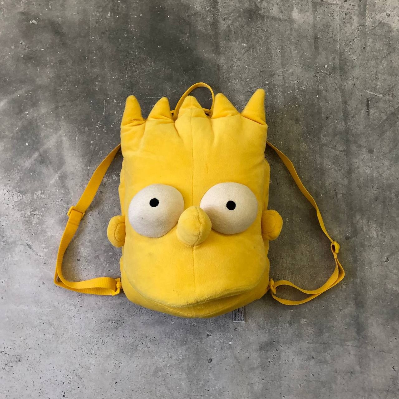 Vintage Bart Simpsons Plush Head Backpack Vintage | Grailed
