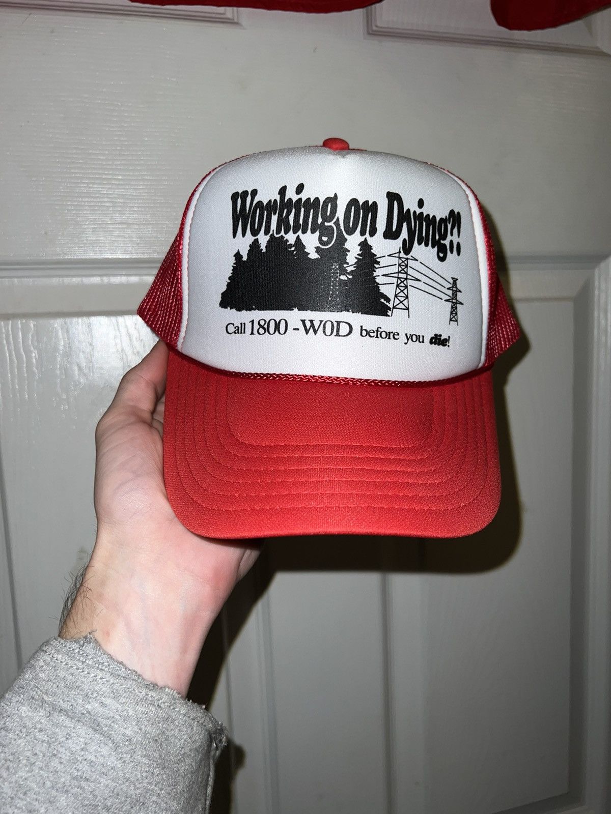 Japanese Brand Working on Dying Trucker Hat | Grailed