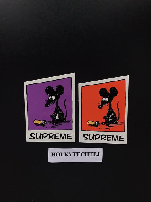 Supreme Supreme Mouse Sticker Set | Grailed