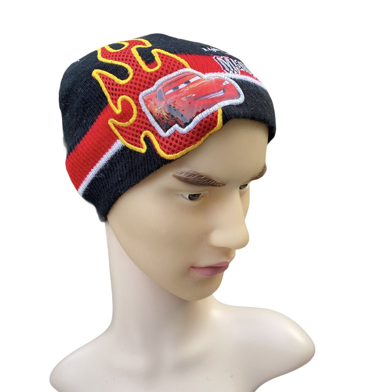 Movie LIGHTNING MCQUEEN DISNEY PIXAR CARS BEANIE HAT SNOW CAP KIDS ...