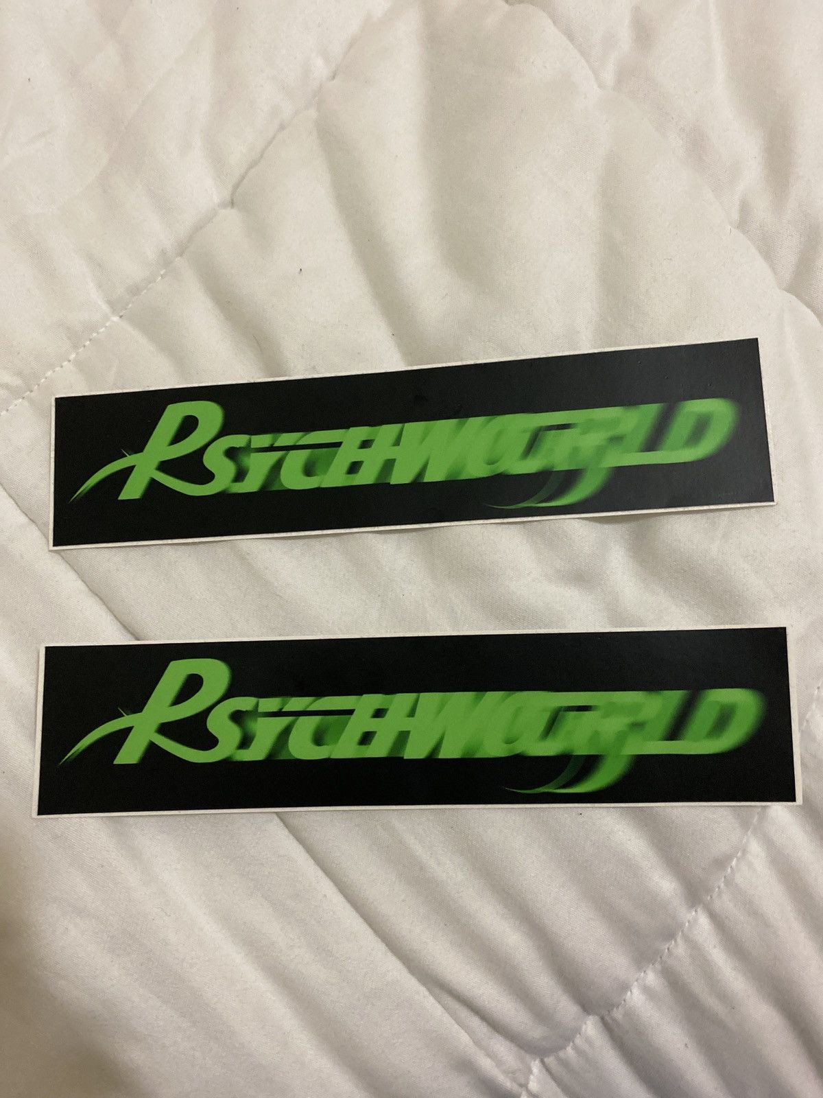Psychworld Psychworld Motion Logo Sticker | Grailed