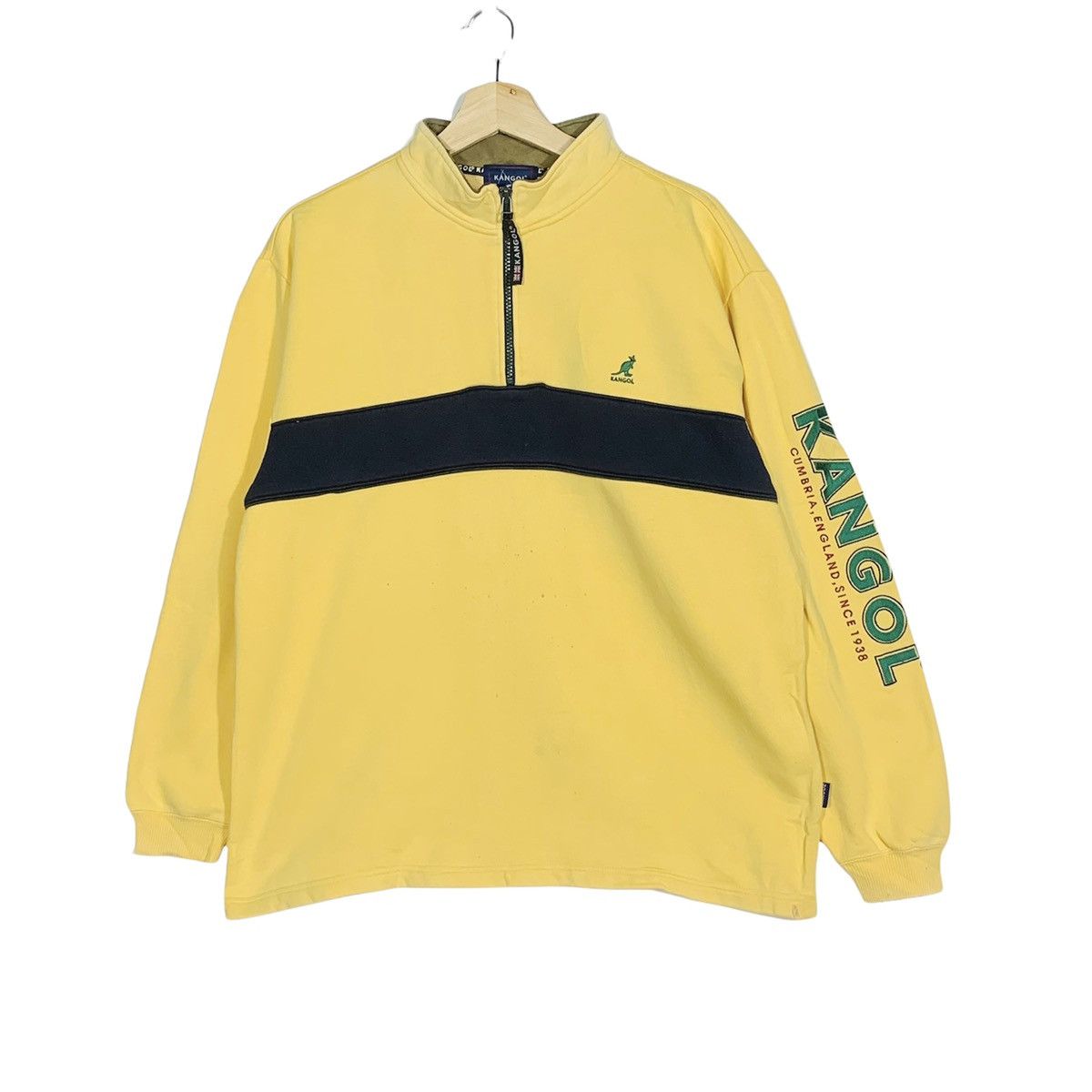 Kangol Kangol sport sweatshirt big logo embroidered | Grailed