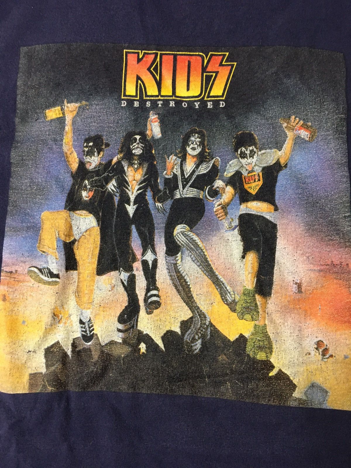 Fuct × Kiss × Vintage Kids Destroyer | Grailed