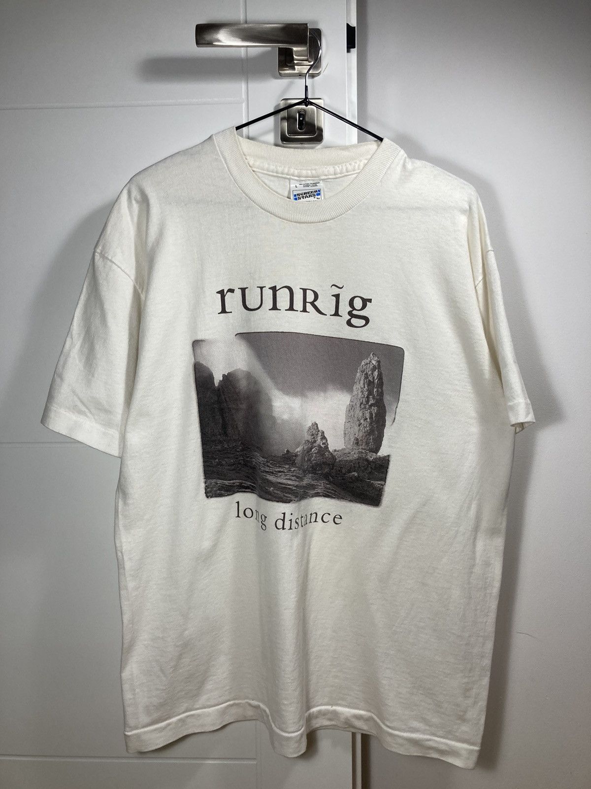 Band Tees × Rock T Shirt × Rock Tees VTG Runrig long distance tour 1996 ...