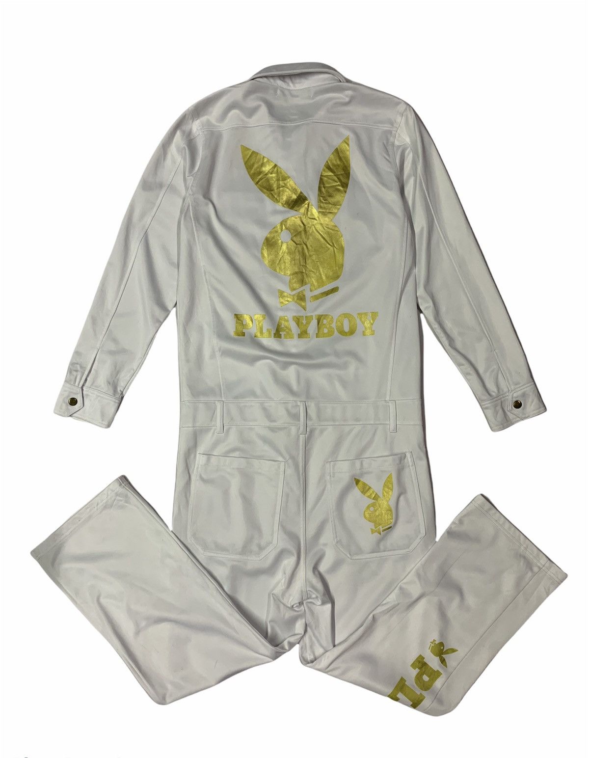 Playboy 🔥RARE PLAYBOY OVERALL TRACKSUIT CREW | Grailed