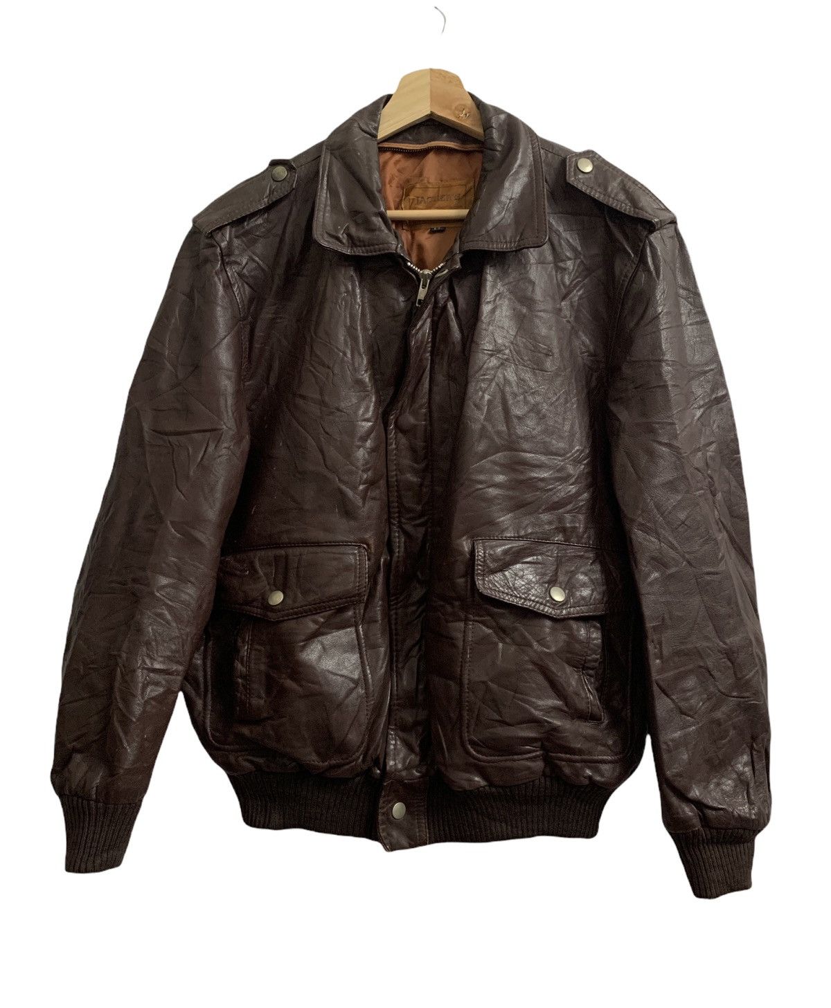 Japanese Brand × Leather Jacket × Vintage Vintage Jacker’s Leather ...