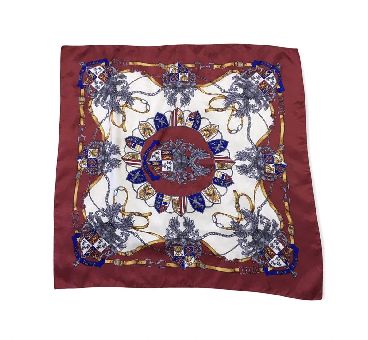 Art × Luxury × Vintage Royal Silk Scarf | Grailed