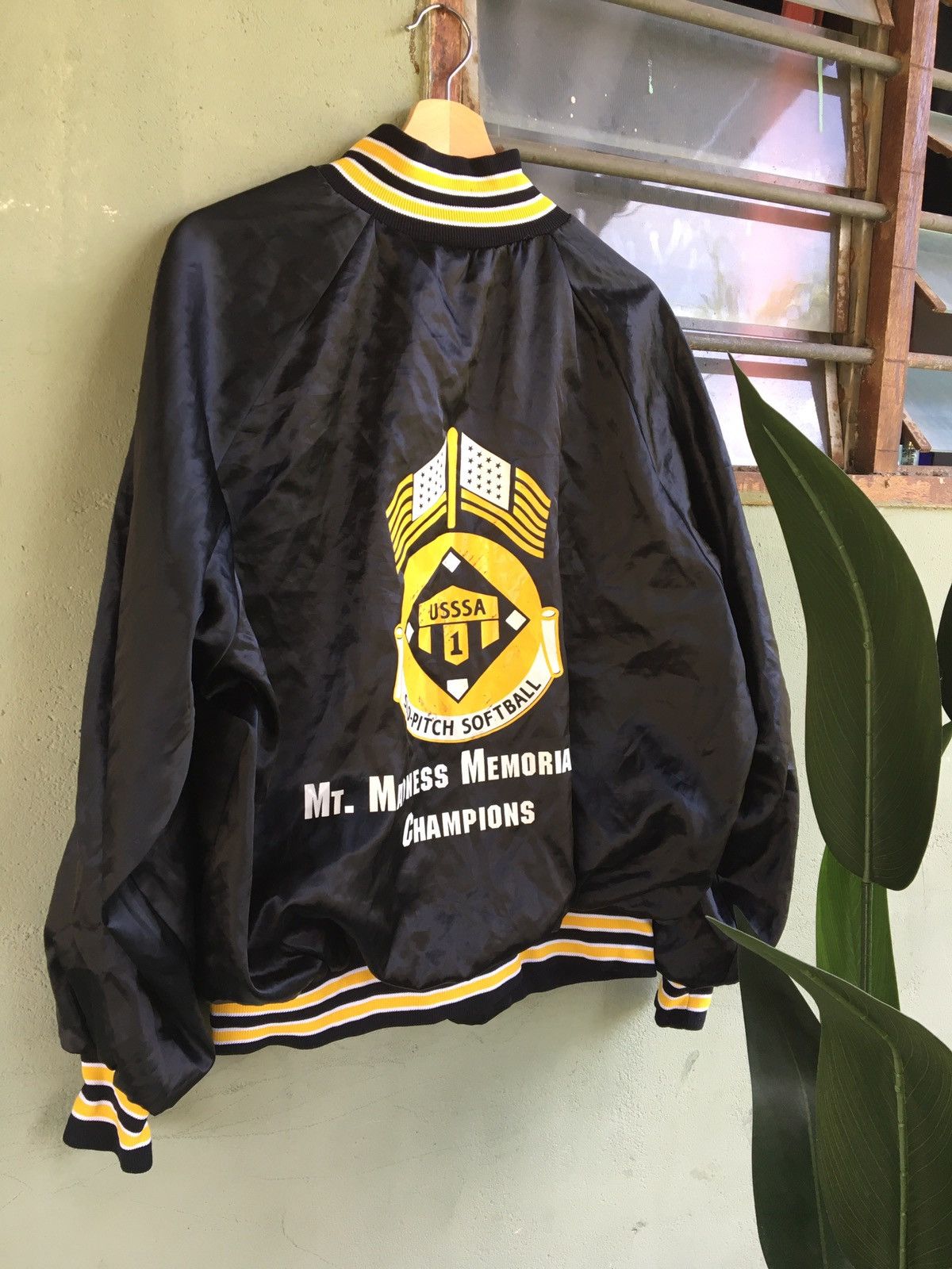 Vintage 💥RARE Vintage Varsity Jacket USSSA Softball 90s | Grailed