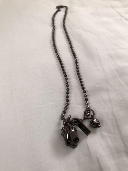 Number (N)ine Number Nine Skull Necklace | Grailed