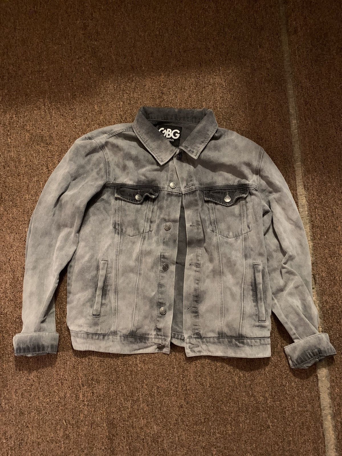 Guess Faded Grey Denim Jacket | Grailed