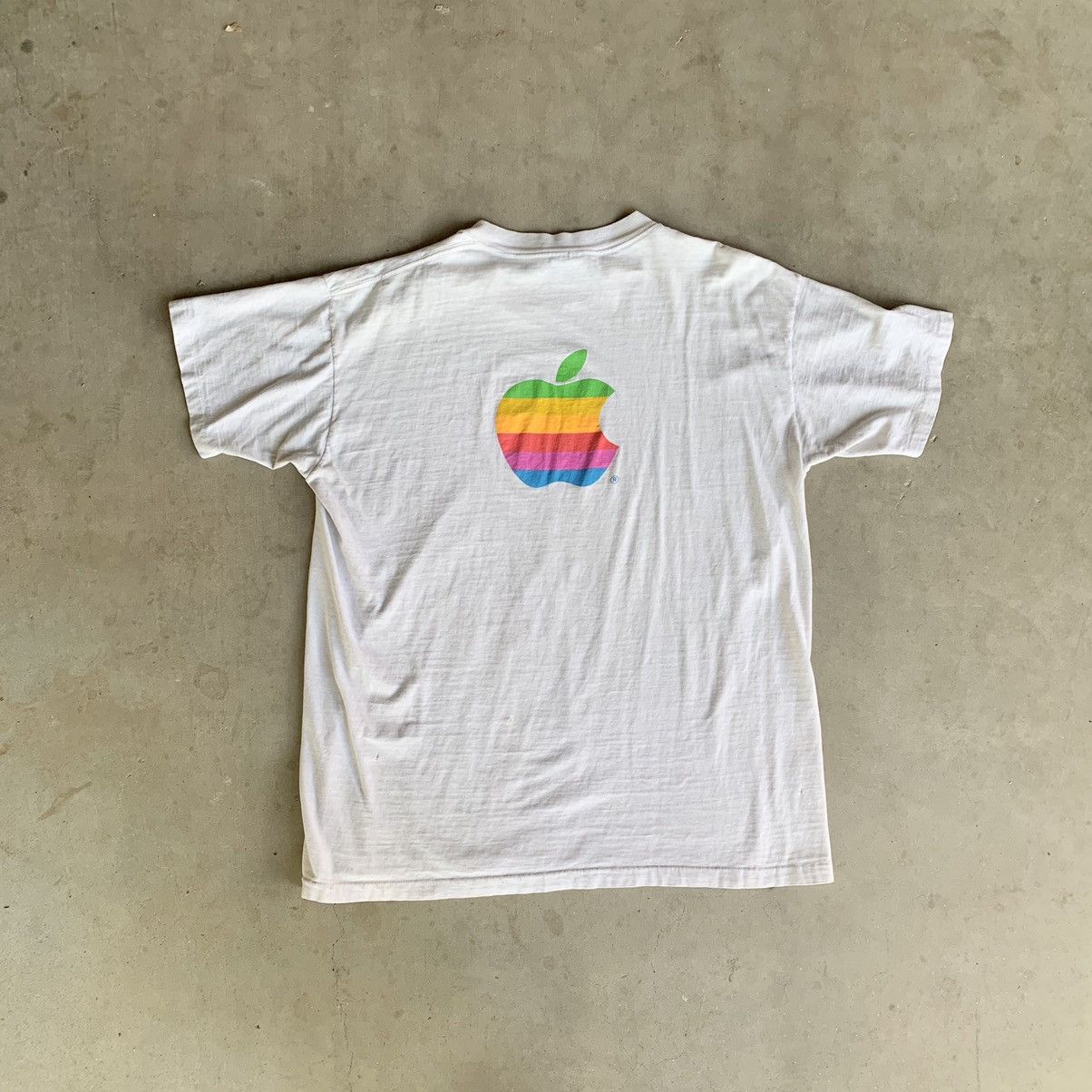 Apple × Vintage Vintage 80s Apple Logo T shirt | Grailed