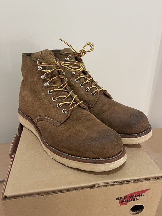 Red Wing 8181 Heritage Work Round Toe Boot | Grailed