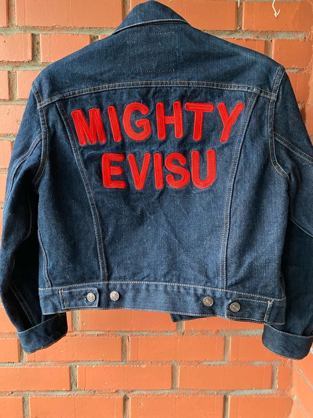 Evisu Denim jacket by Mighty Evisu | Grailed