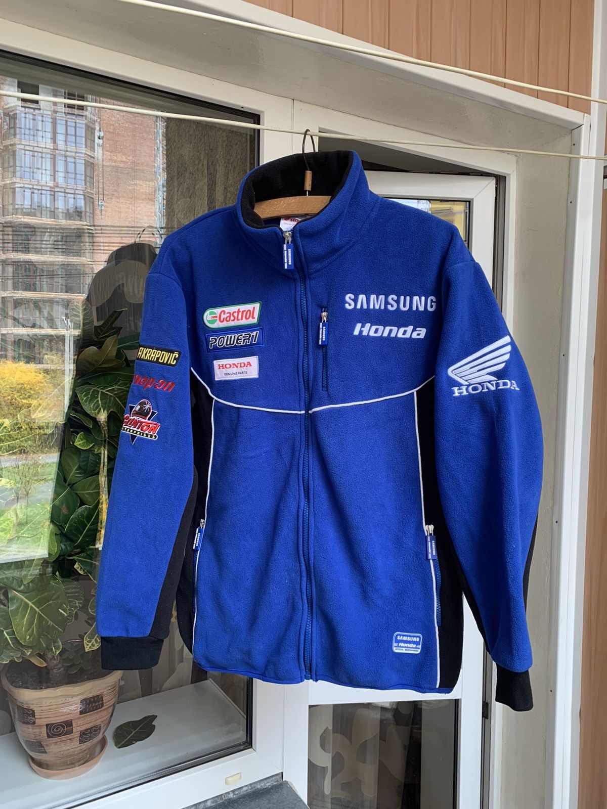 Honda × Racing × Samsung Honda Racing Jacket Fleece Samsung F1 | Grailed