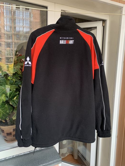 Vintage Rare Vintage Mitsubishi Ralliart Racing Team Jacket Fleece ...