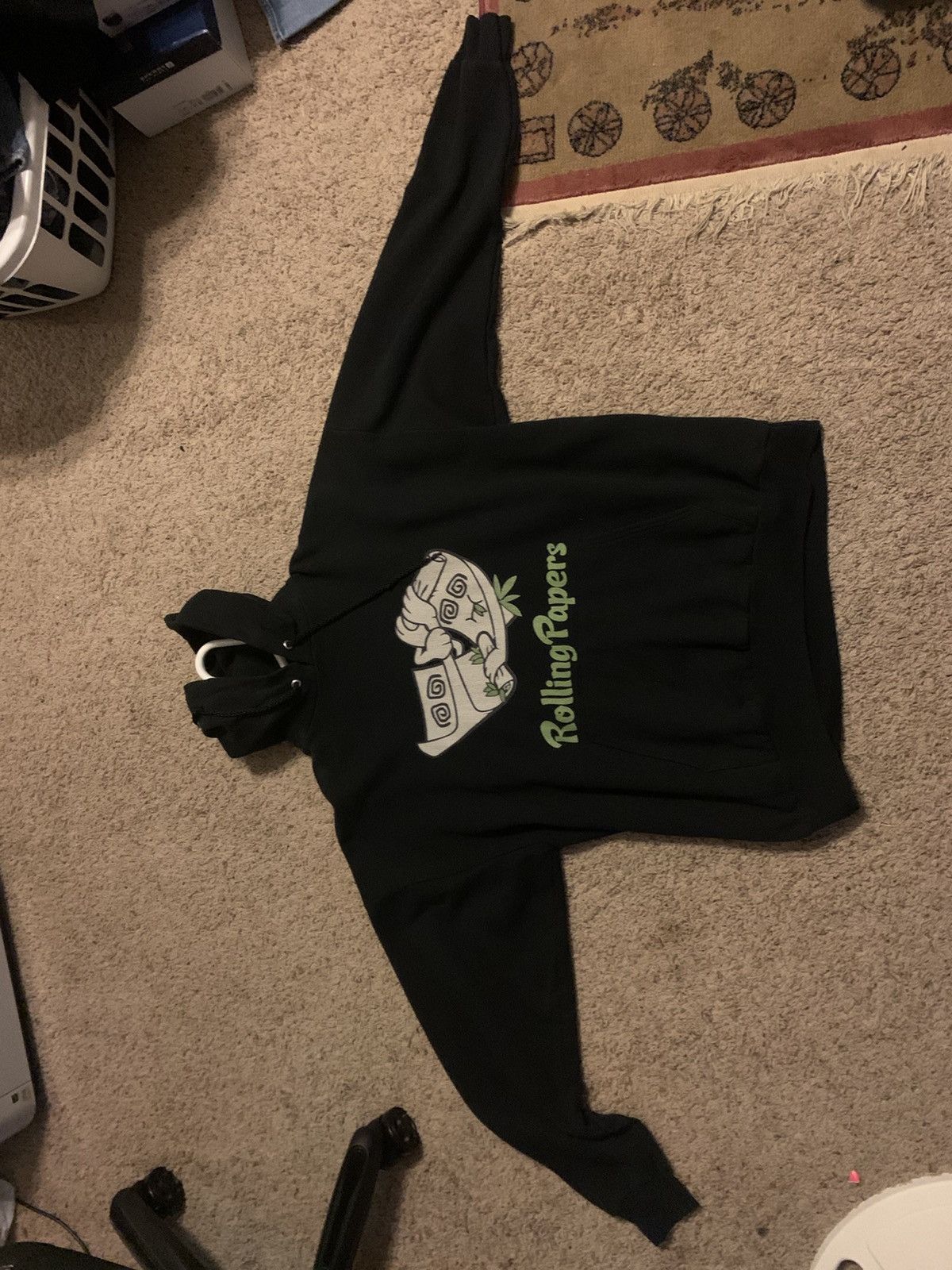 Wiz Khalifa Wiz Khalifa Official Merch Rolling Papers Hoodie | Grailed