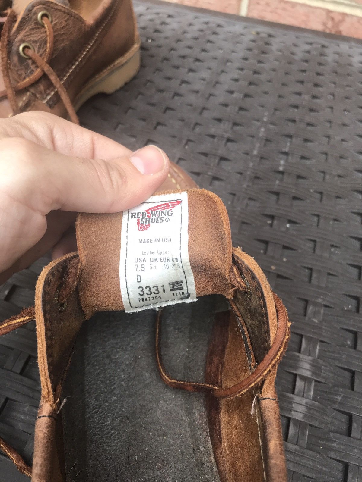 Red Wing Weekender camp moc in copper r and t | Grailed