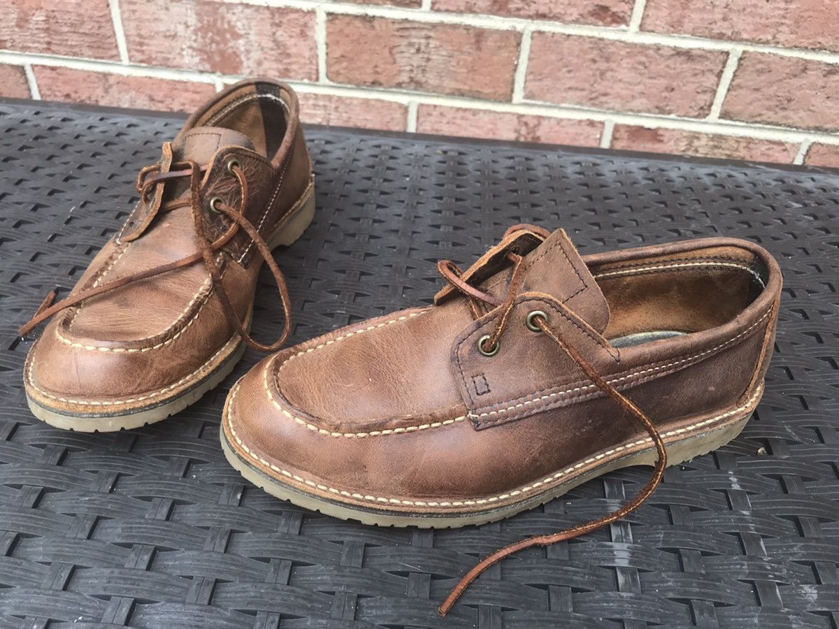 Red Wing Weekender camp moc in copper r and t | Grailed