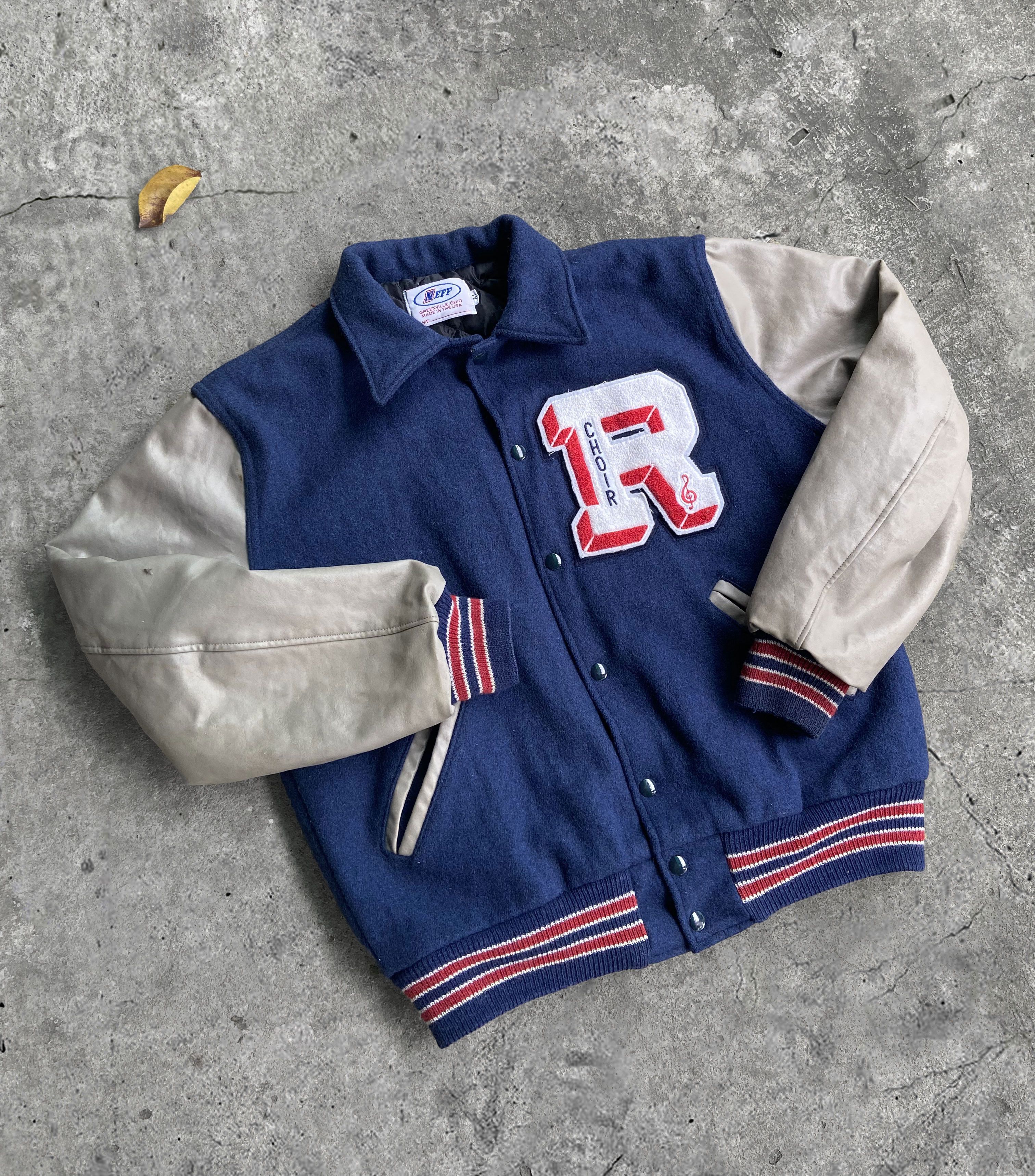 Streetwear × Varsity Jacket × Vintage VINTAGE NEFF Varsity Jacket Big ...