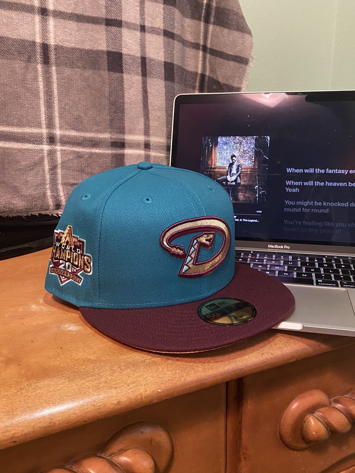Hat Club × MLB × New Era Arizona Diamondbacks Teal 20th Anniversary ...