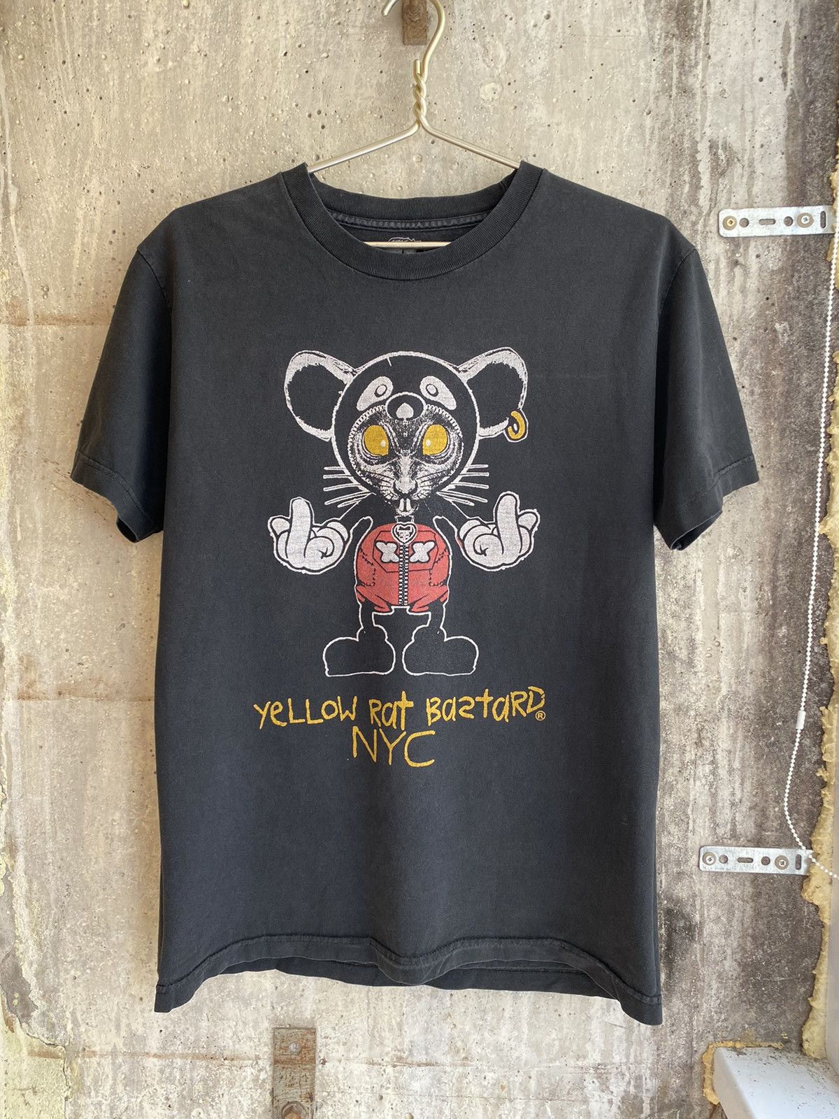 Vintage RARE! Vintage Yellow Rat Bastard NYC T Shirt ACAB TERROR | Grailed