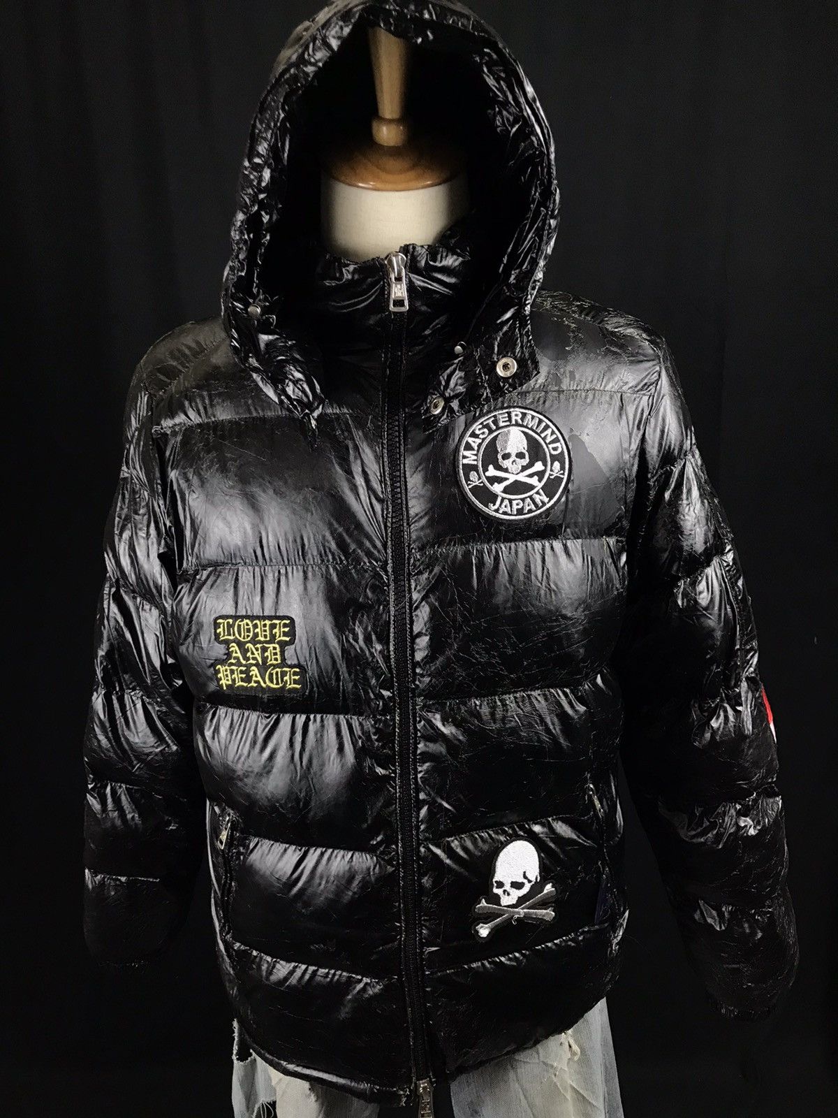 Moncler Vintage Moncler X Mastermind Puffer Zipper Jacket | Grailed