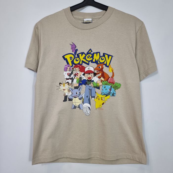 Vintage vintage Pokemon t shirt 1999 like Digimon Naruto Akira | Grailed